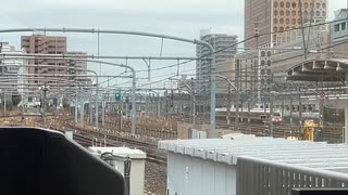 Train front view JR East Chuo Line E233 Shinjuku - Tokyo Japan 【前面展望】JR ...